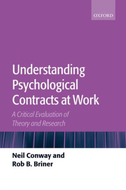 Understanding Psychological Contracts at Work | Neil (, Lecturer in ...