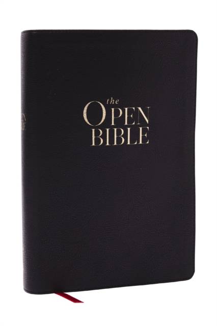 The Open Bible: Read and Discover the Bible for Yourself (Nkjv, Black ...