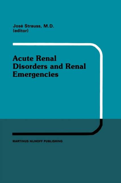 Acute Renal Disorders and Renal Emergencies | | Interne geneeskunde ...