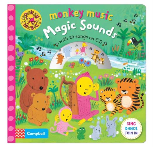 Monkey Music Magic Sounds | Angie Coates | Baby- & Peuterboeken ...