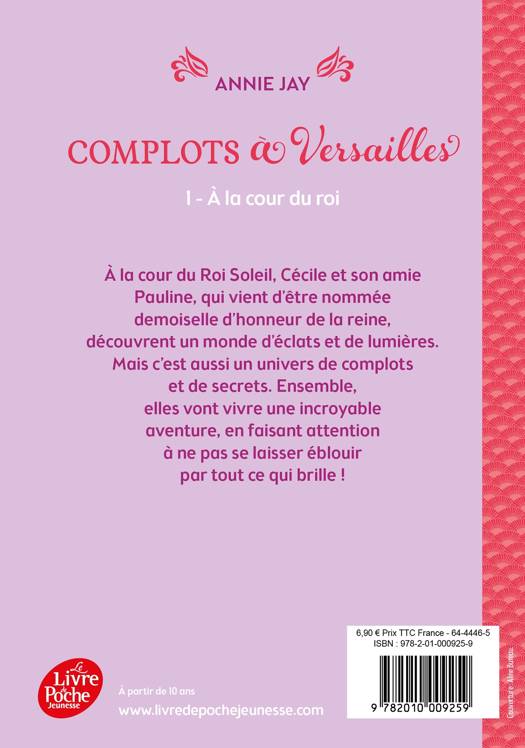 Complot à Versailles | Annie Jay | Historisch | 9782010009259 ...