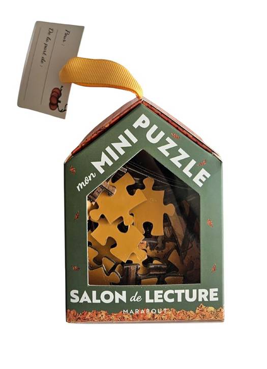 Mini puzzle - Salon de lecture | Miss Fauvine | Denksport, Quizzen ...