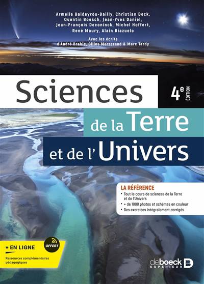 Sciences de la Terre et de l'Univers | André Brahic, Michel Hoffert, Marc Tardy, Jean-Yves ...