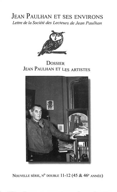 Jean Paulhan et les artistes | Societe Des Lecteurs ...