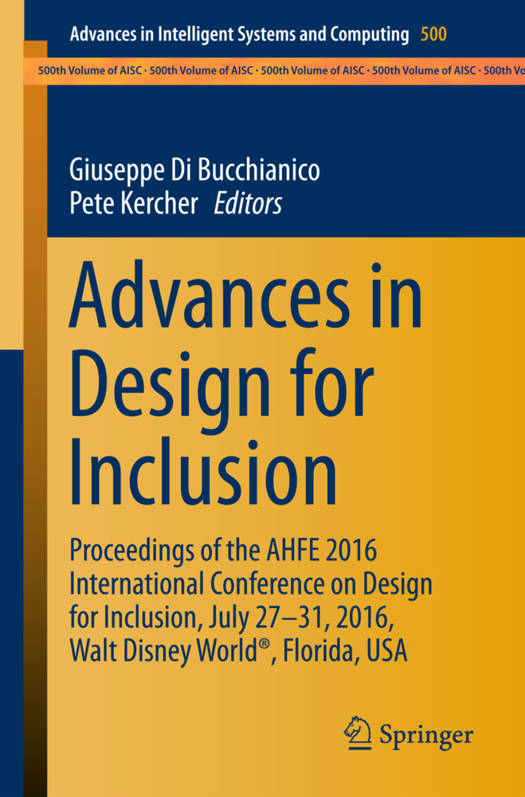 Advances in Design for Inclusion | | AI | 9783319419619 | Standaard ...
