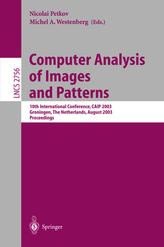 Computer Analysis of Images and Patterns | | Computerwetenschappen ...