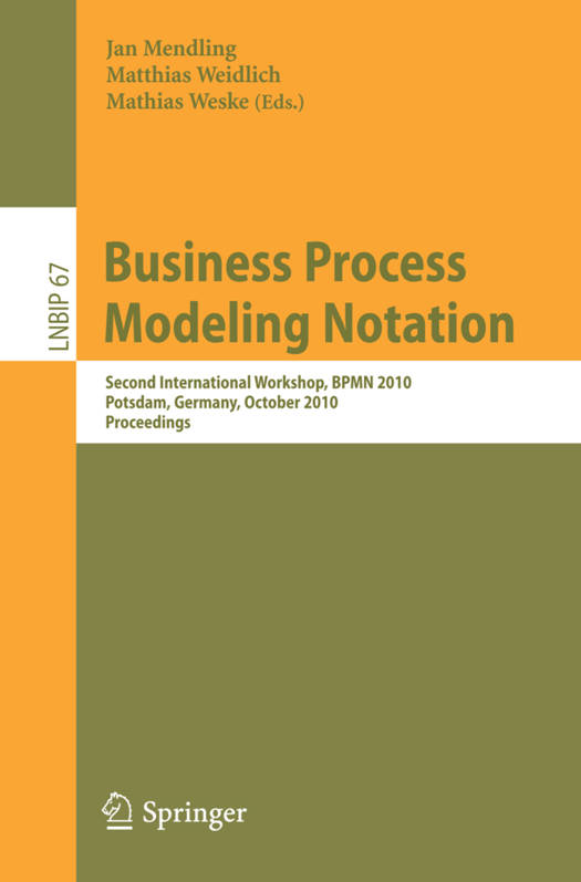 Business Process Modeling Notation | | Management | 9783642162978 ...
