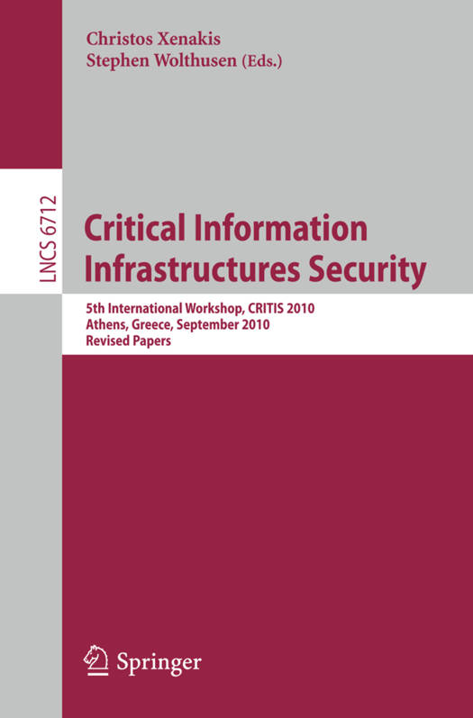 Critical Information Infrastructure Security | | Management ...