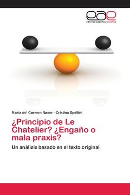 ¿Principio de Le Chatelier? ¿Engaño o mala praxis? | María del Carmen ...