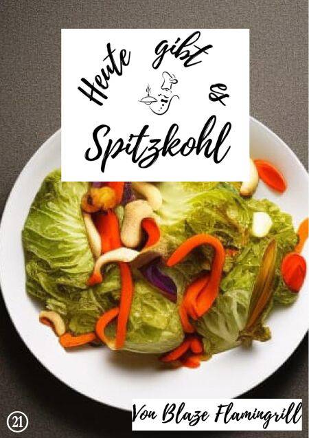 Heute gibt es - Spitzkohl (e-book) | Blaze Flamingrill ...