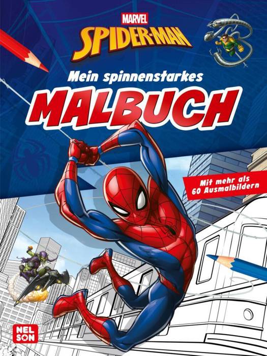 MARVEL Spider-Man: Mein spinnenstarkes Malbuch | | Strips, Comics ...