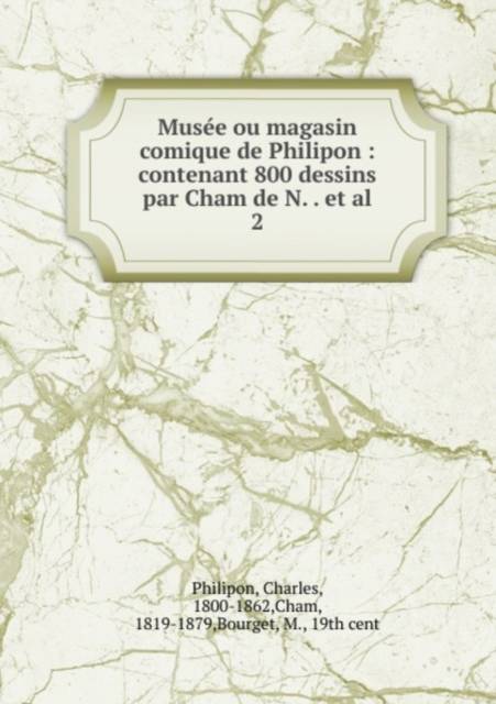 Musee ou magasin comique de Philipon | | Geschiedenis | 9785872770046 ...