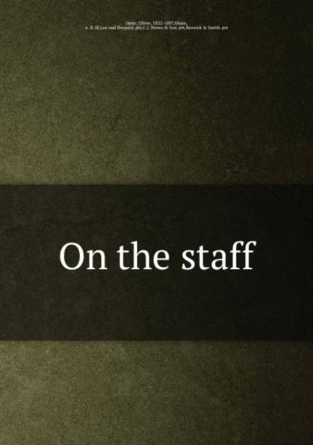 On the staff | | Geschiedenis | 9785873147595 | Standaard Boekhandel