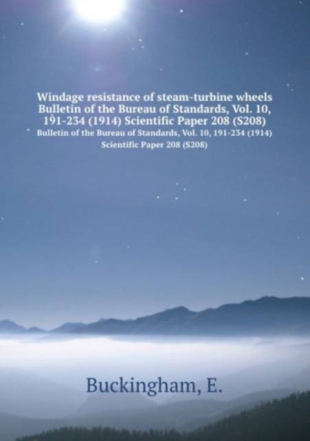 Windage resistance of steam-turbine wheels | | Geschiedenis ...