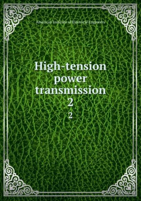 High-tension power transmission | | Geschiedenis | 9785883153746 ...
