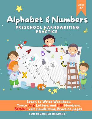 Alphabet & Numbers Preschool Handwriting Practice | Smartkidz Academy ...