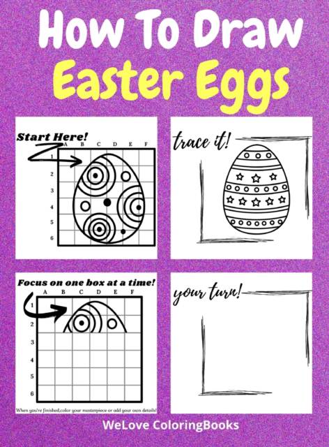 How To Draw Easter Eggs | Wl Coloringbooks | Hobby- & Doeboeken ...