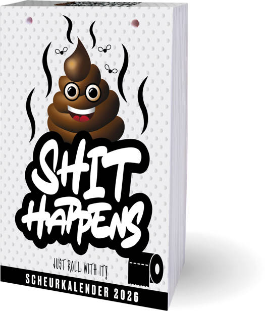 Shit happens scheurkalender - 2026 | Standaard Boekhandel