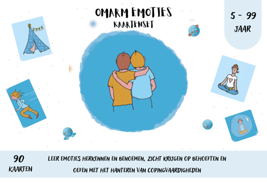 Omarm Emoties - kaartenset - Omarm Emoties | Standaard Boekhandel