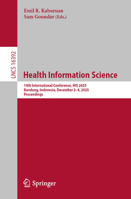 Health Information Science | | Computerwetenschappen | 9789819563036 ...