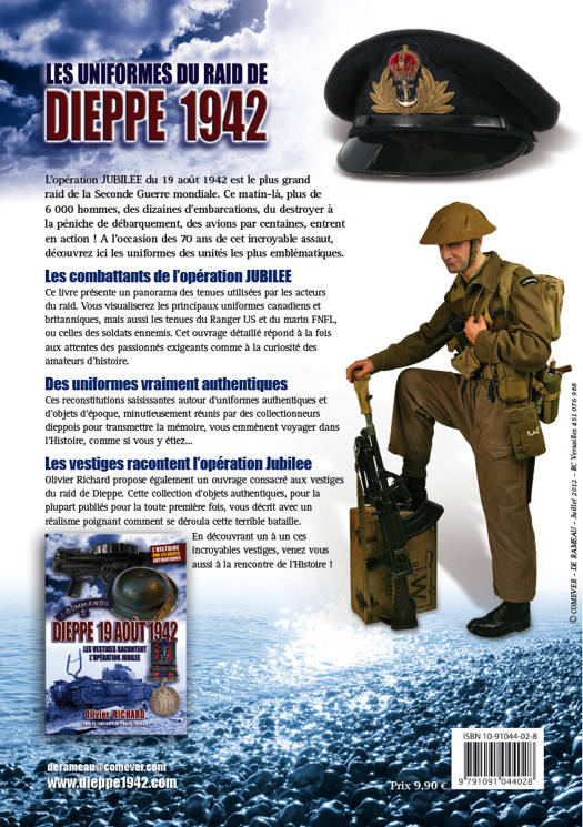Les uniformes du raid de Dieppe 1942 | Olivier Richard | Oorlog ...
