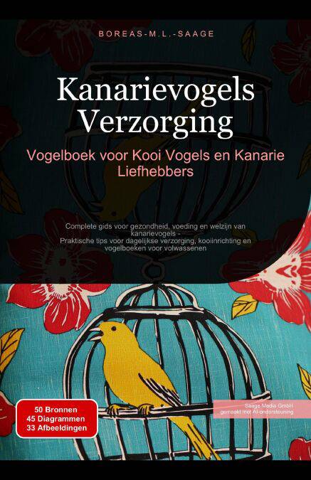 Kanarievogels Verzorging: Vogelboek voor Kooi Vogels en Kanarie ...