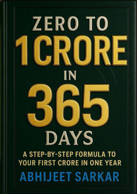 Zero to 1 Crore in 365 Days: A Step-by-Step Formula to Your First Crore ...